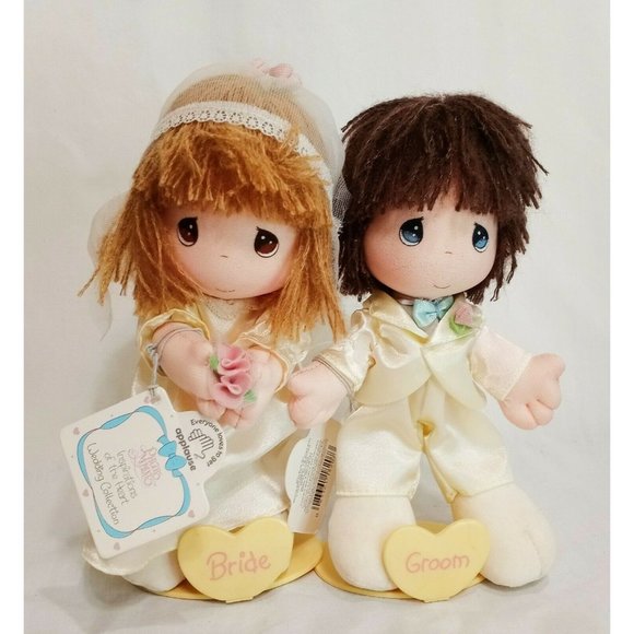 Precious Moments | Toys | Bride Groom Precious Moments Soft Doll 99 ...